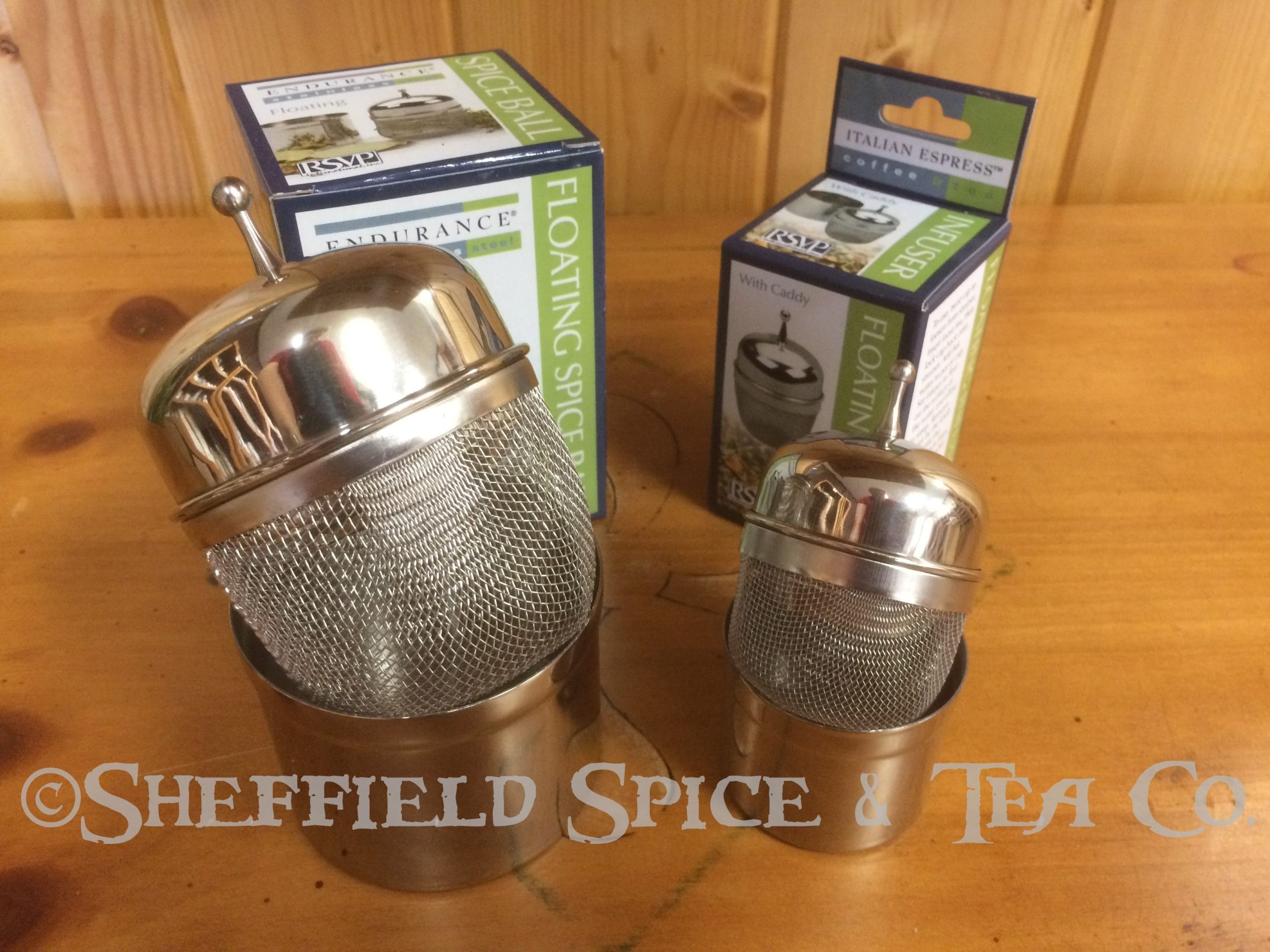 Floating Infuser Baskets - Sheffield Spice & Tea Co
