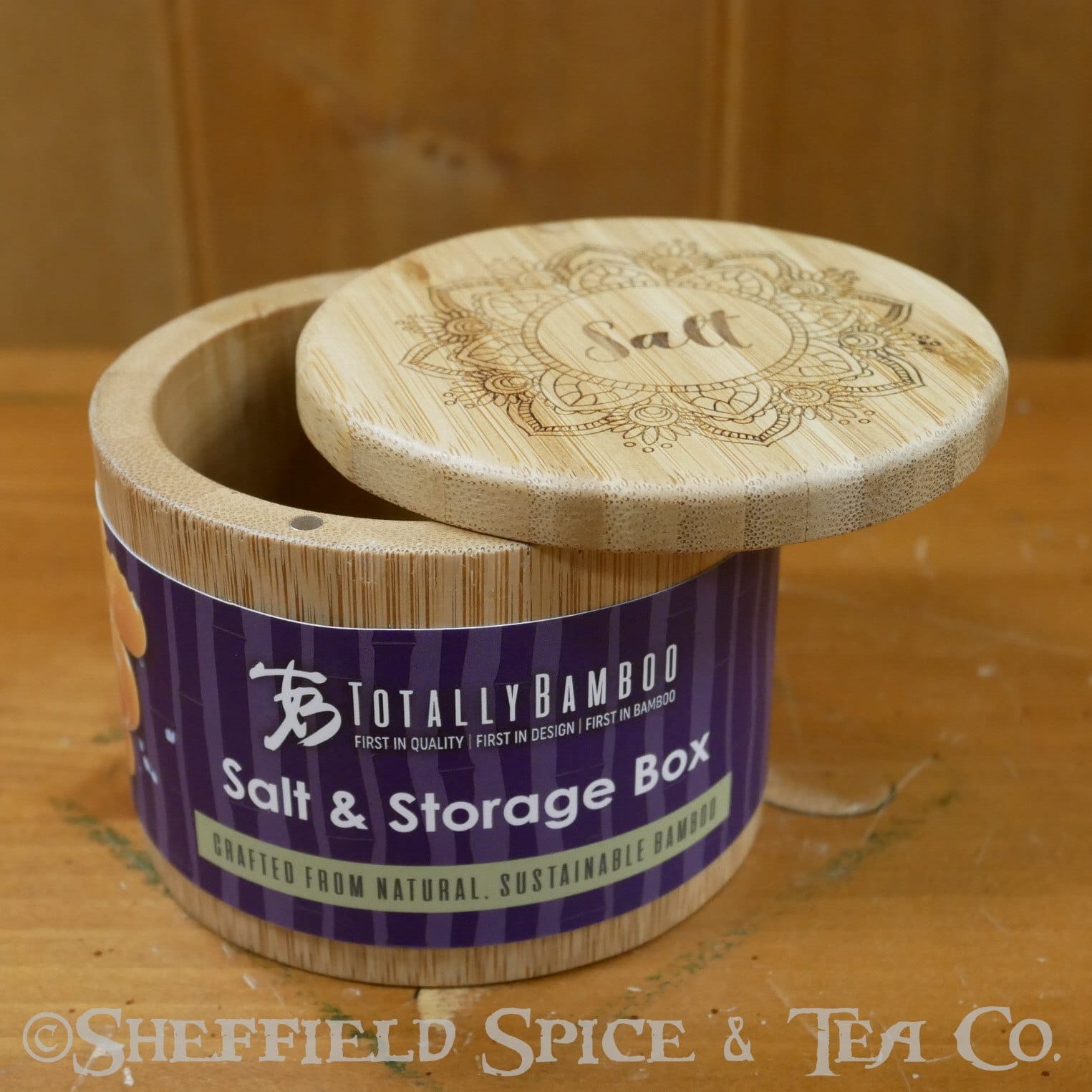 Bamboo Salt Boxes - Sheffield Spice & Tea Co