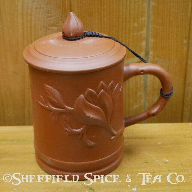 Yixing Clay Embossed Mugs - Sheffield Spice & Tea Co