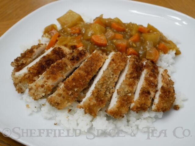 Japanese Chicken Katsu Curry Rice - Sheffield Spice & Tea Co