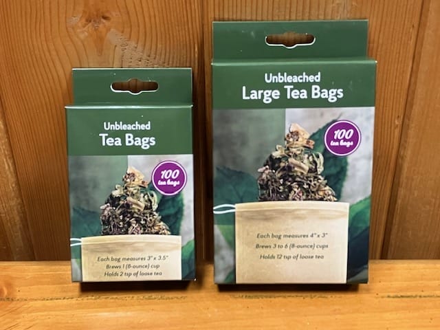 Drawstring Paper Tea Bags - Sheffield Spice & Tea Co