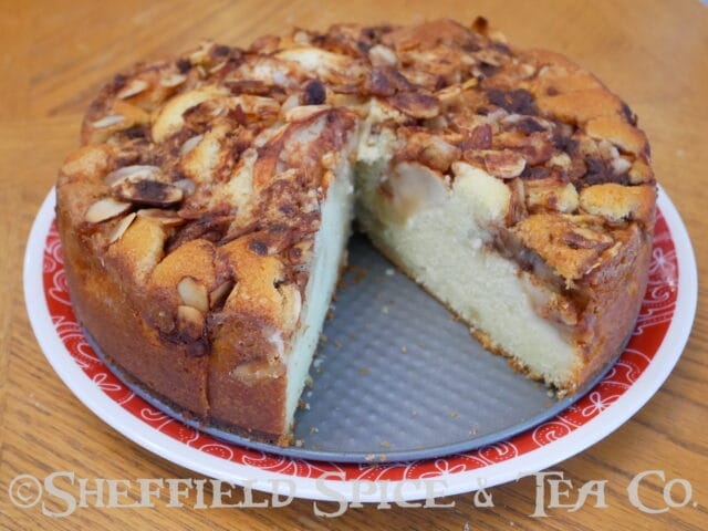 Norwegian Apple Cake - Eplekake - Sheffield Spice & Tea Co